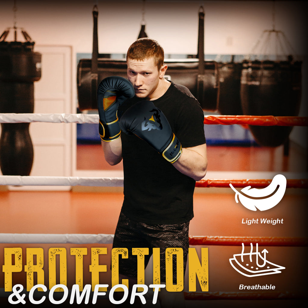 Islero The Bull Series Golden Boxing Gloves – EVO Fitness